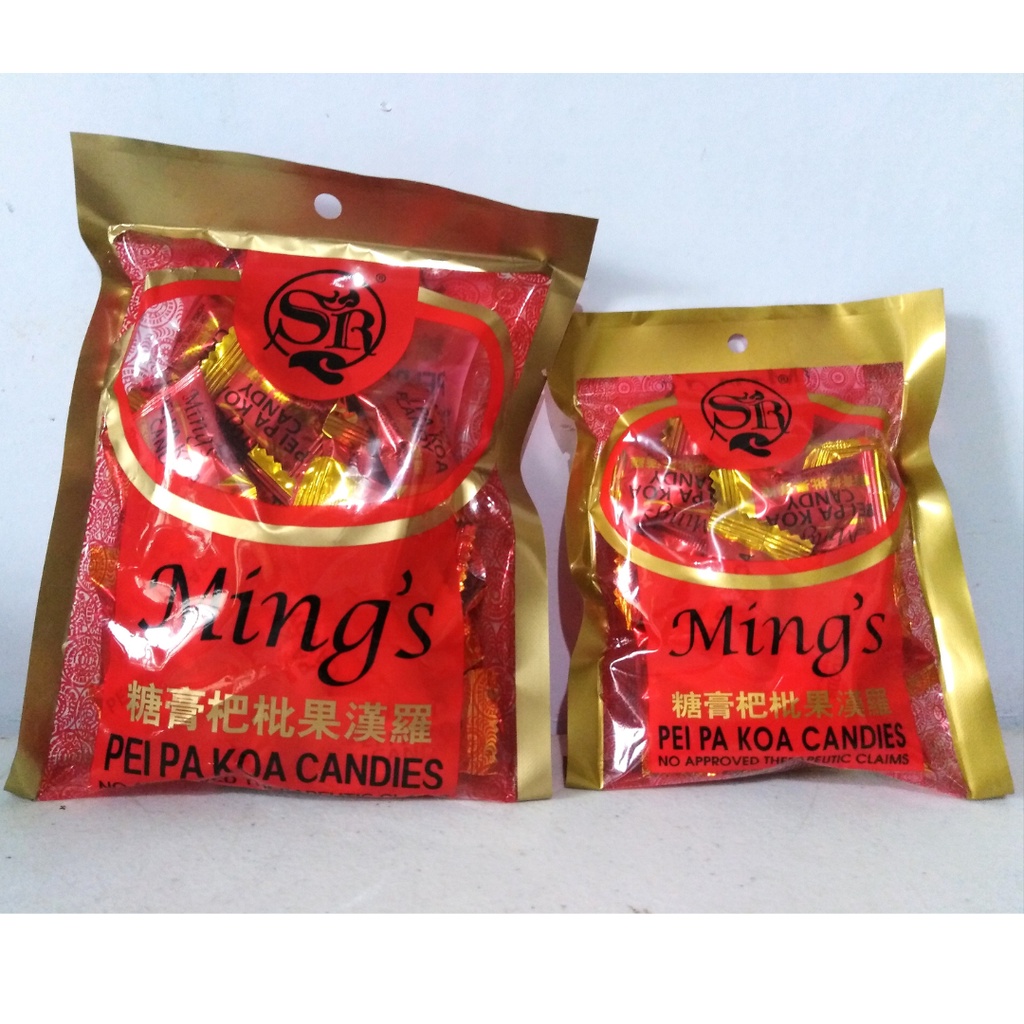 Ming's Pei Pa Koa Candies 60g/120g | Shopee Philippines