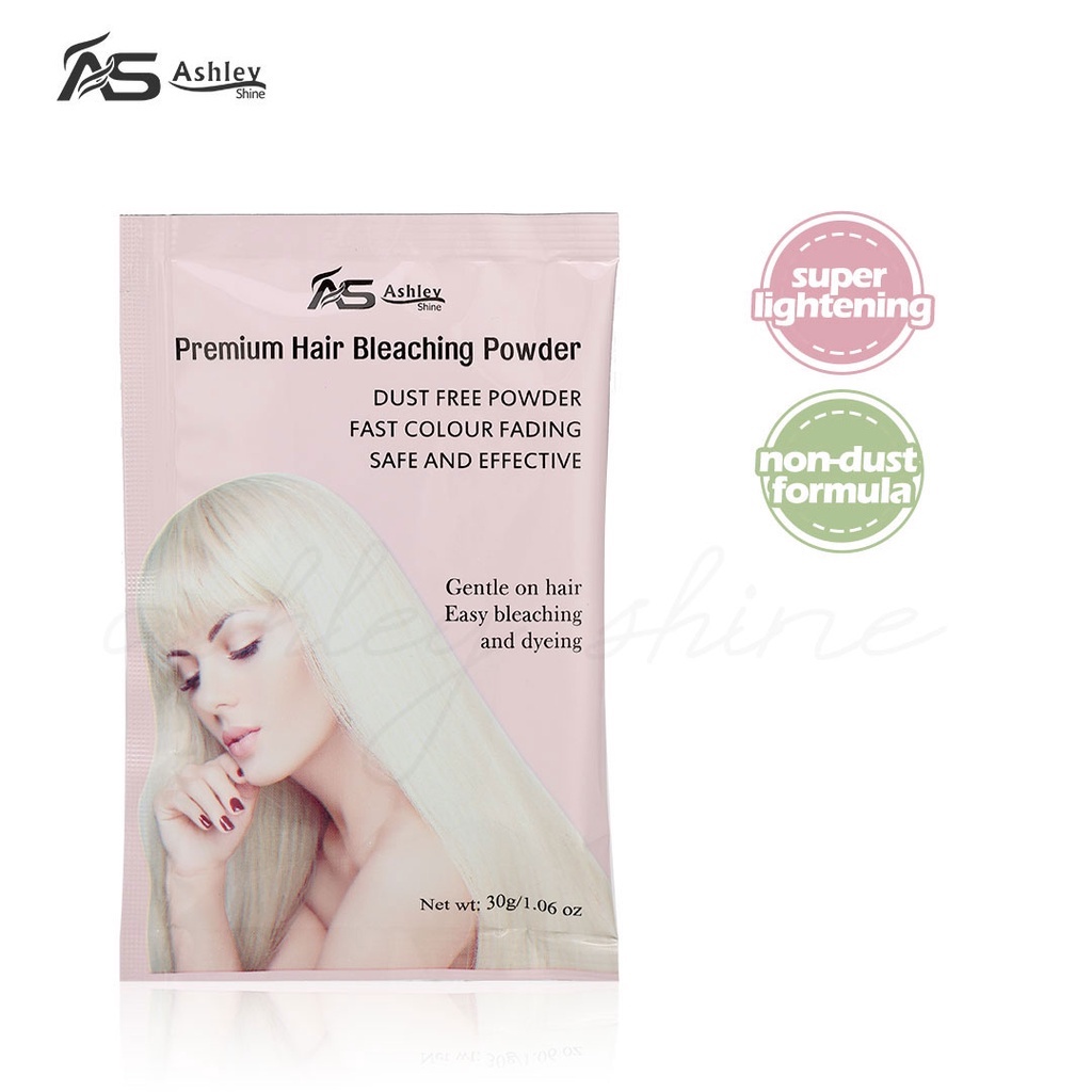 Ashley Shine Premium Bleaching Powder 30g | Shopee Philippines