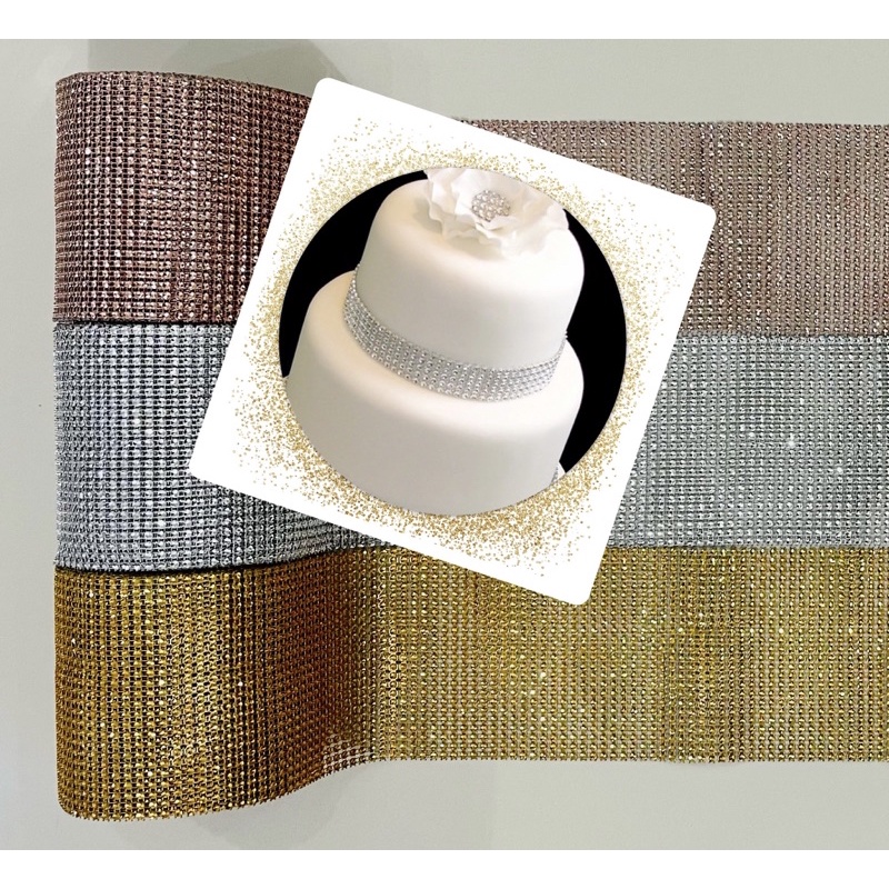 Cake Mesh/Bling (sold by 100cm x 12cm) | Shopee Philippines