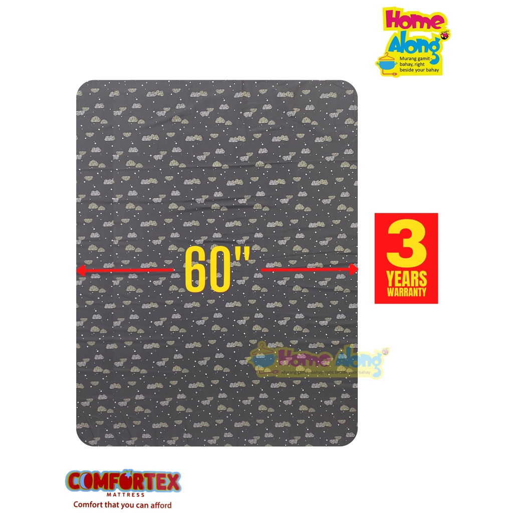 Comfortex 4" Thick Family Size Mattress 4" x 60" x 75" | Shopee Philippines