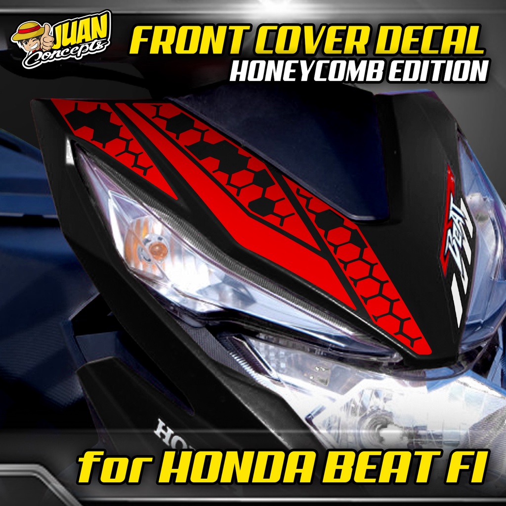 Honda Beat Front Cover Vinyl Decal HONEYCOMB | Shopee Philippines
