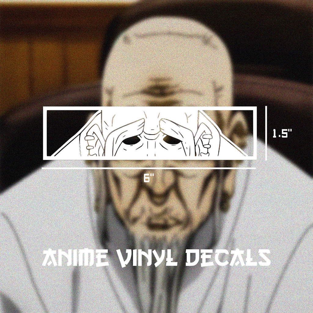 Anime Decals | Vynil Stickers | Eye Slap | Jujutsu Kaisen | Gojo ...