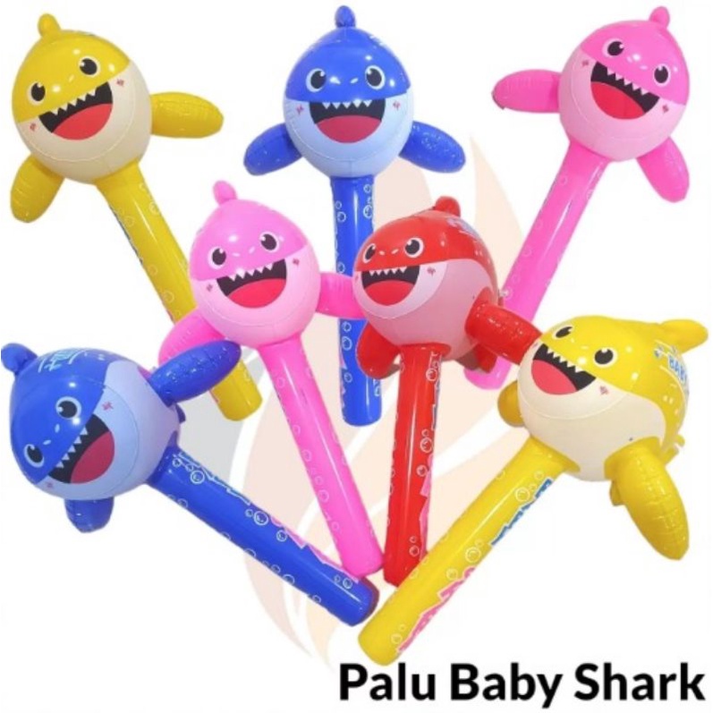 Baby Shark Head Hammer Inflatable Toy | Shopee Philippines