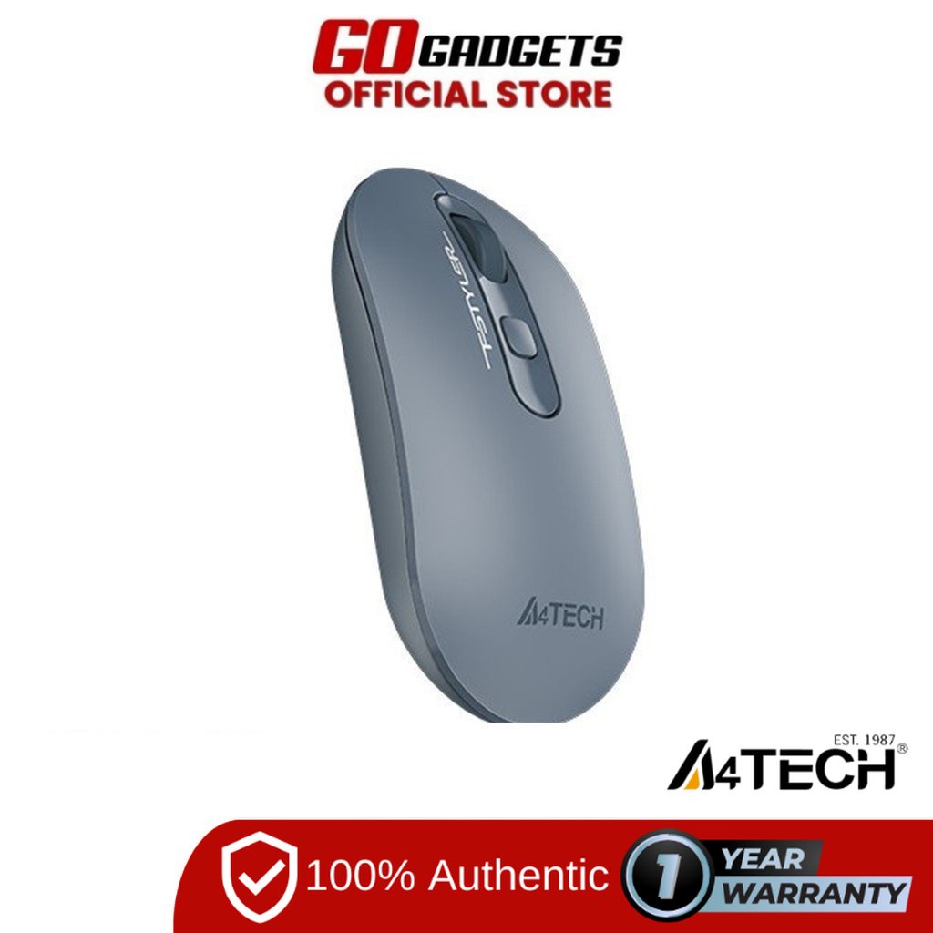 A4Tech Fstyler Fg20 Wireless Mouse Ash Blue | Shopee Philippines