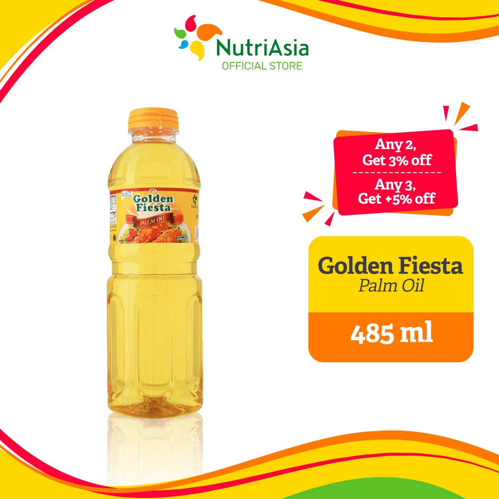 UFC Golden Fiesta Cooking Oil 485ml | Shopee Philippines