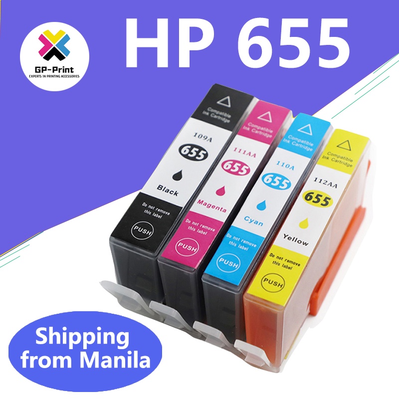 For hp 655 Ink Cartridge for HP655 HP 655XL for HP deskjet 3525 4625 ...
