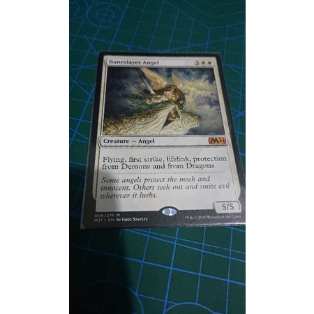 Baneslayer Angel mtg card | Shopee Philippines