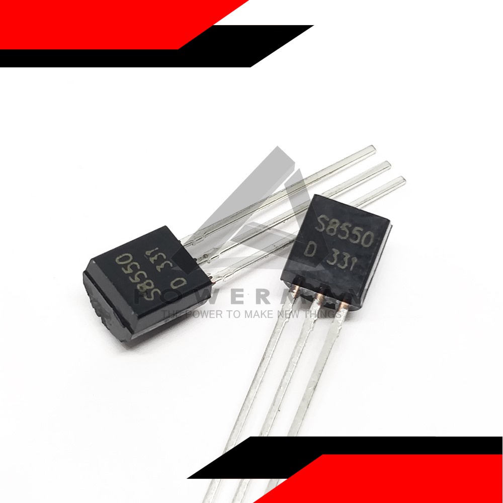 2pcs original s8550 transistor TO-92 8550 New triode ss8550 Low Voltage High Current PNP ...