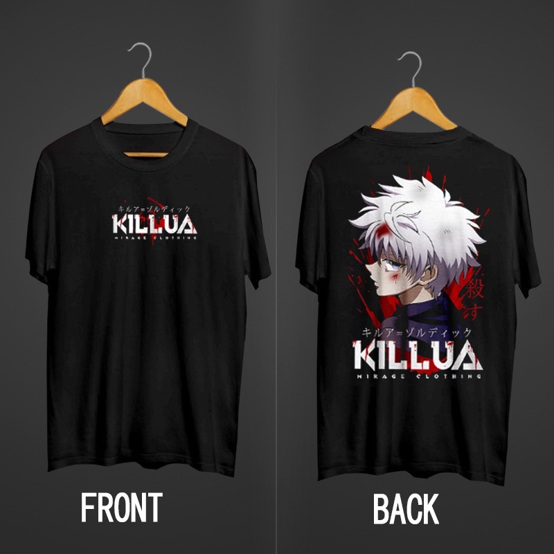 Mirage Clothing Anime Shirt Hunter X Hunter Killua Zoldyck Tshirt ...