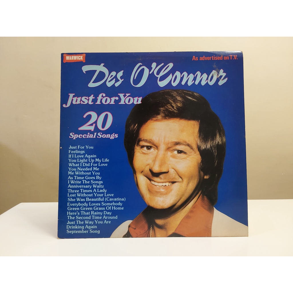 Des O'Connor – Just For You - 20 Special Songs ( Vinyl Record / Pop ...