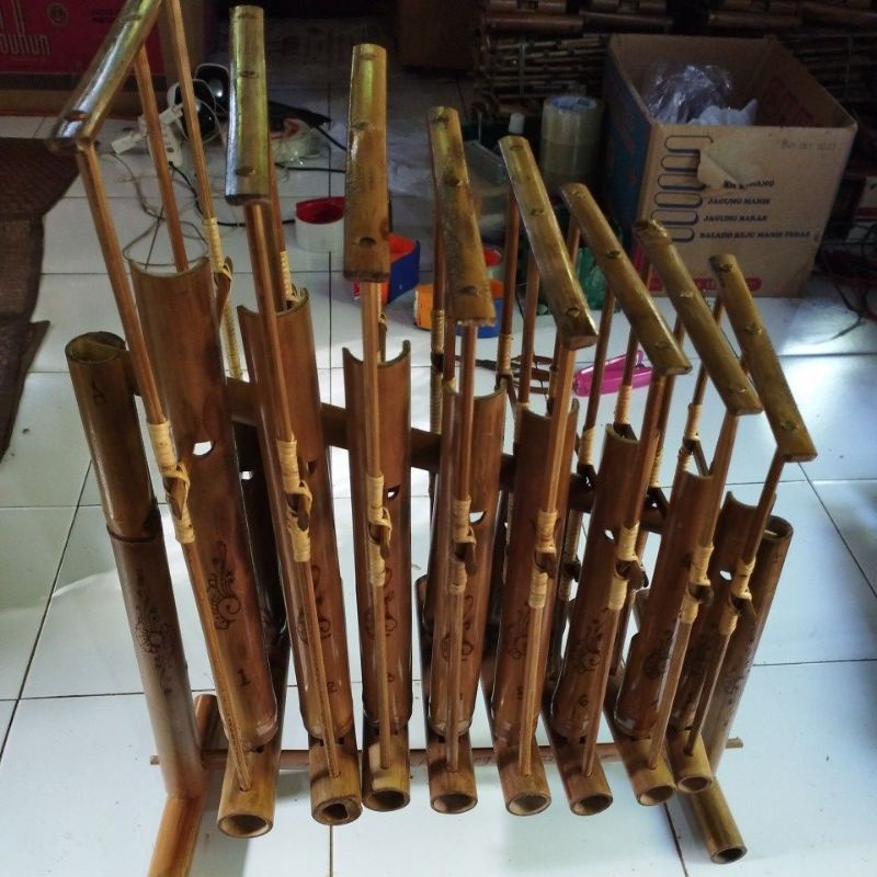 Angklung SET 8 NADA RATTAN ROPE, strong and durable. | Shopee Philippines