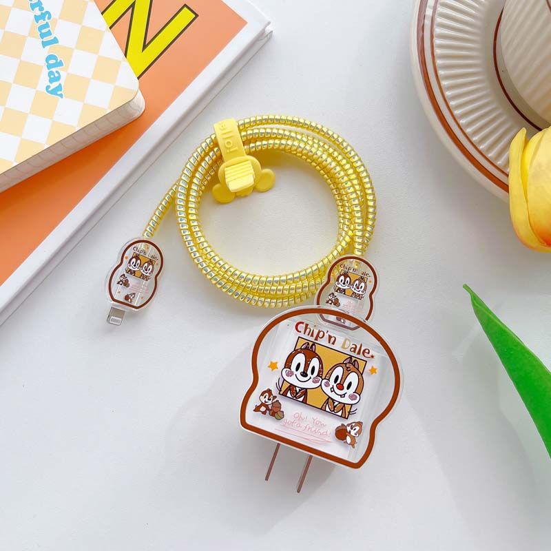 Character Charger Cable Protector Pooh Pompompurin Spongebob Pikachu ...