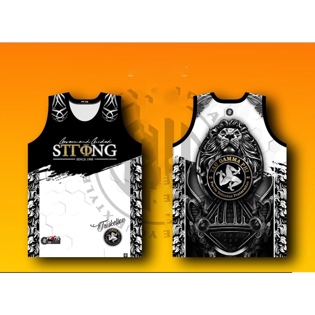 Triskelion Jersey Sando for Men Sublimation Tau Gamma Phi Triskelion ...