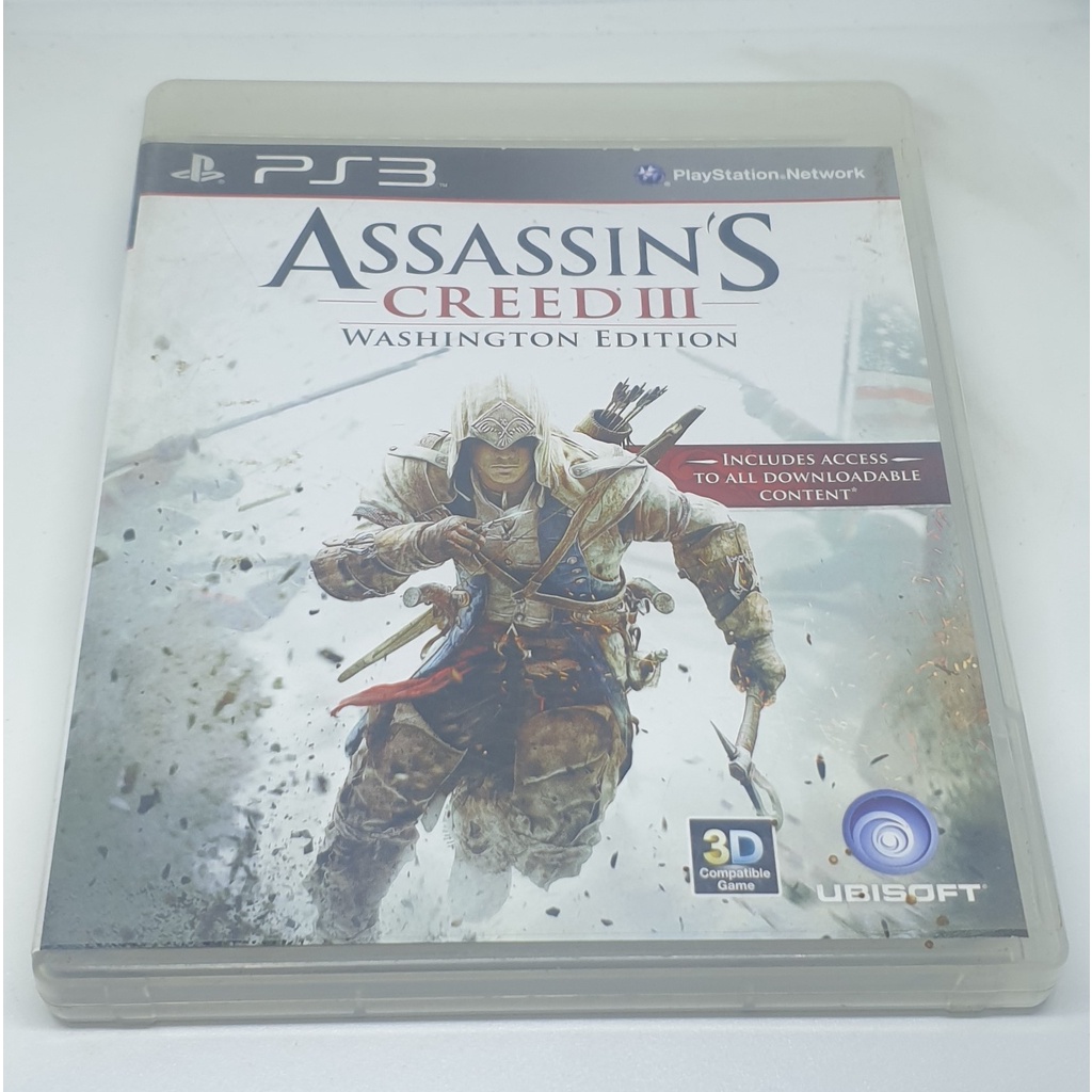 Assassin's Creed III: The Tyranny of King Washington ps3 game R3 ...