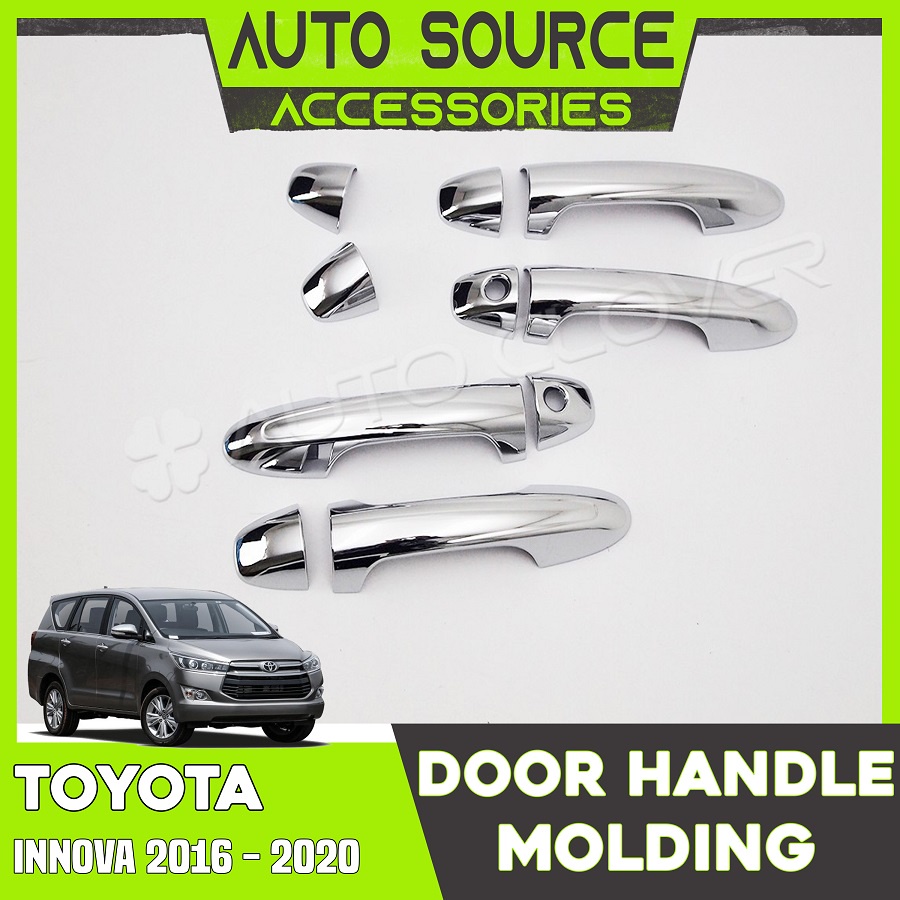 TOYOTA INNOVA DOOR HANDLE MOLDING CHROME 2016 2017 2018 2019 2020 2021 ...
