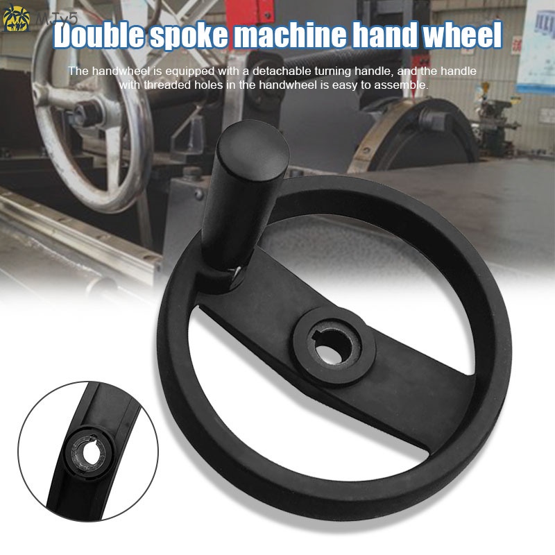 Handwheel with Revolving Grip Double Spoke Nylon Hand Wheel for Machine ...