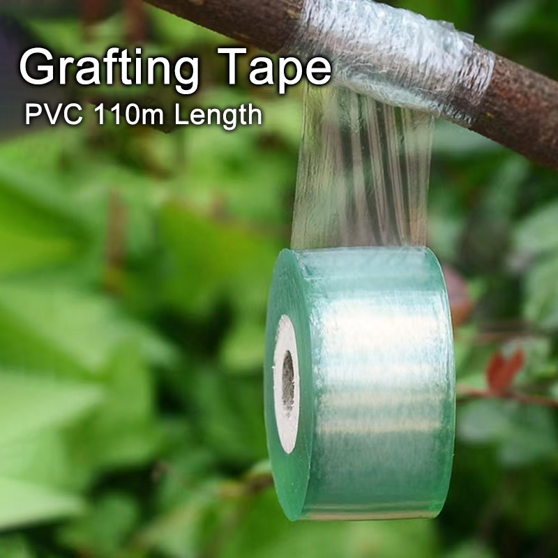 110m Length Grafting Film Roll Tape Packaging PVC 3/5/8cm Width Garden ...