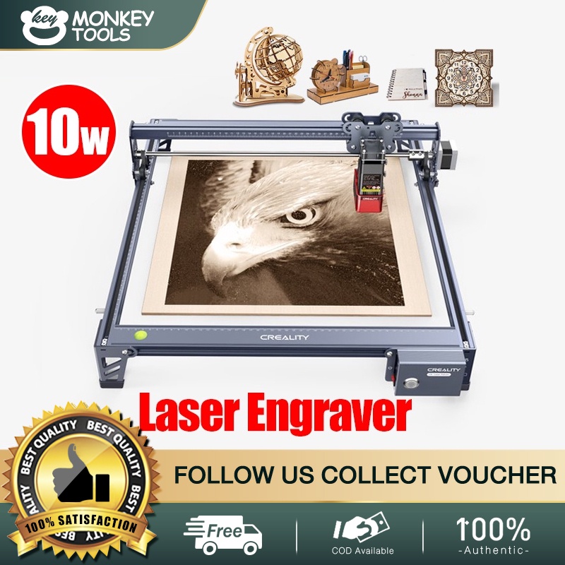 monkey Laser Cutting Machine High Speed Engraving Machine 10W ...