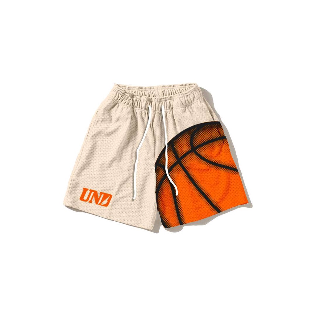 ALL LOCAL BRAND - Undrafted "B BALL" Mesh Men Short (Cream) | Shopee ...