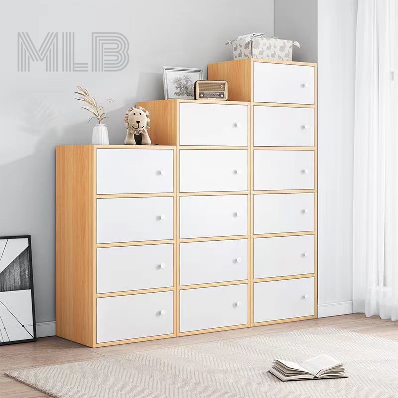 4/5 layer Cabinet Storage Cabinet Bookshelf Bookcase Cabinet Wall ...