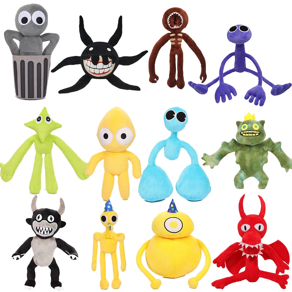 Rainbow Friends the Figure Doors Plush Toys Horror Game Doors Character ... Rainbow Friends the Figure Doors Plush Toys Horror Game Doors Character ...