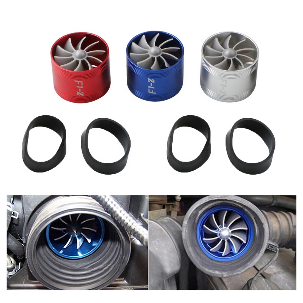 F1-Z Racing Sport Power Launcher Turbo Fan Intake Turbine 60mm Dual ...