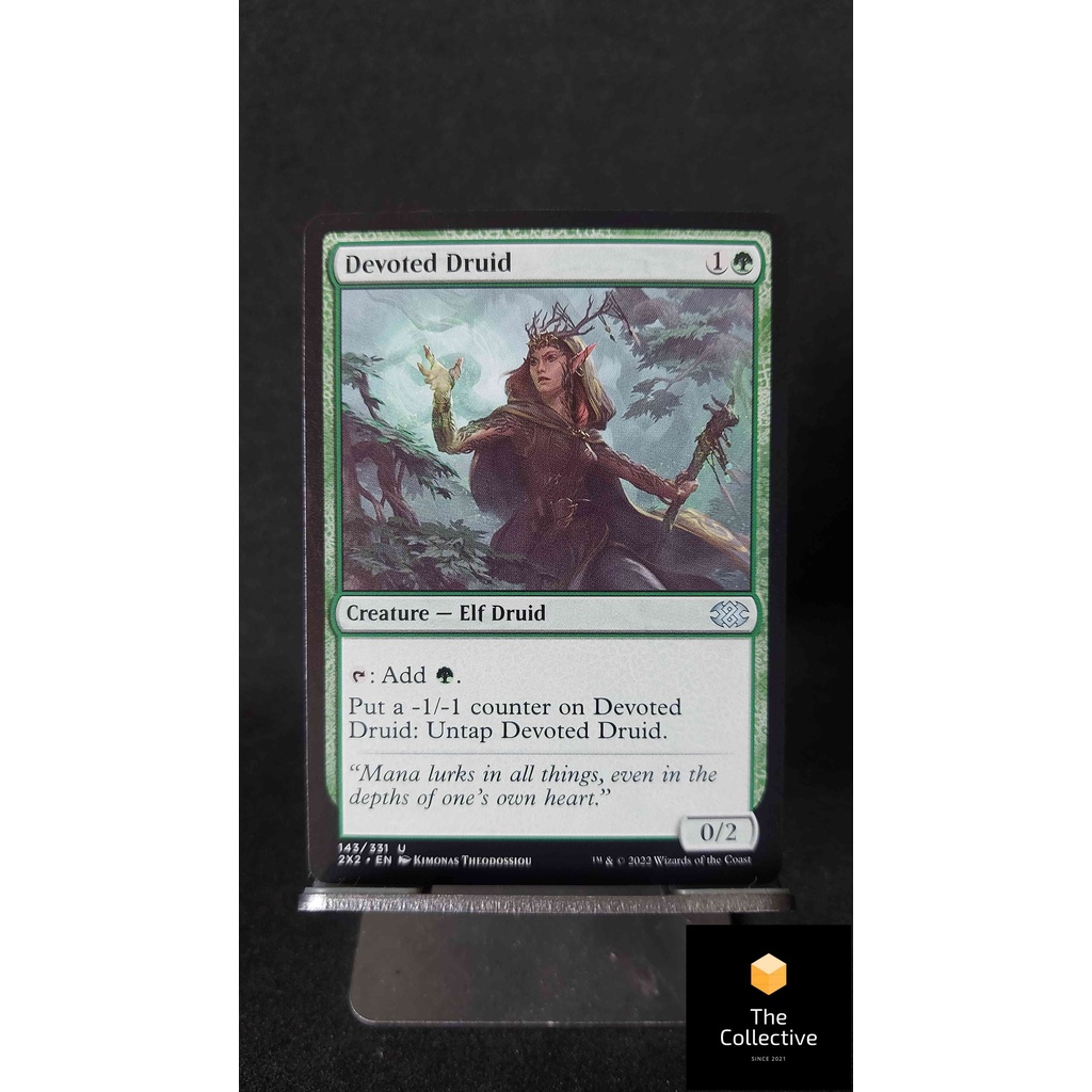 Magic the Gathering - MTG Card Game - Devoted Druid - [ID: GB1] | Shopee Philippines