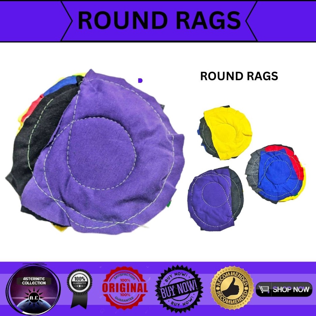Multipurpose Round Cleaning Cloth Rags Basahan Panglinis Rag Rug COD ...