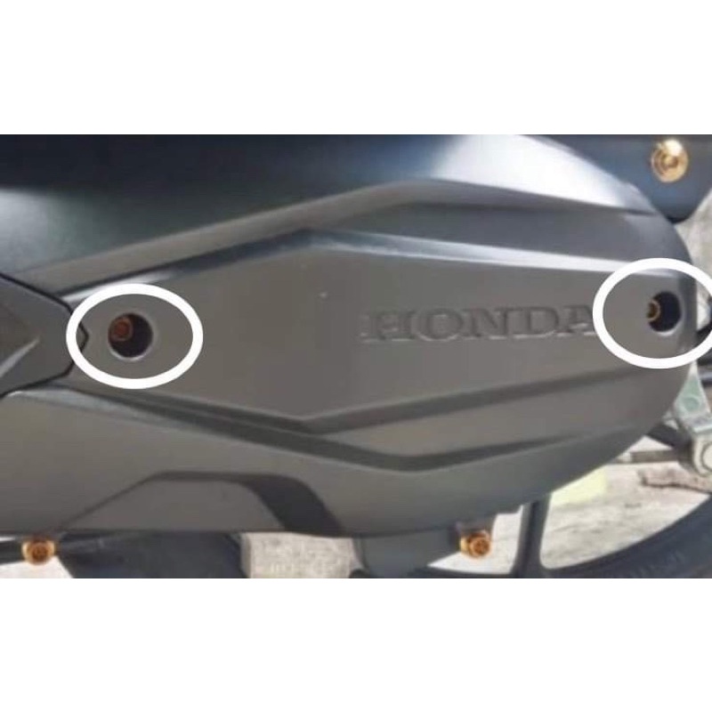 HENG Crankcase Bolt (2Pcs) for Honda Click 125, 150 V1 & V2 V3 CNC ...