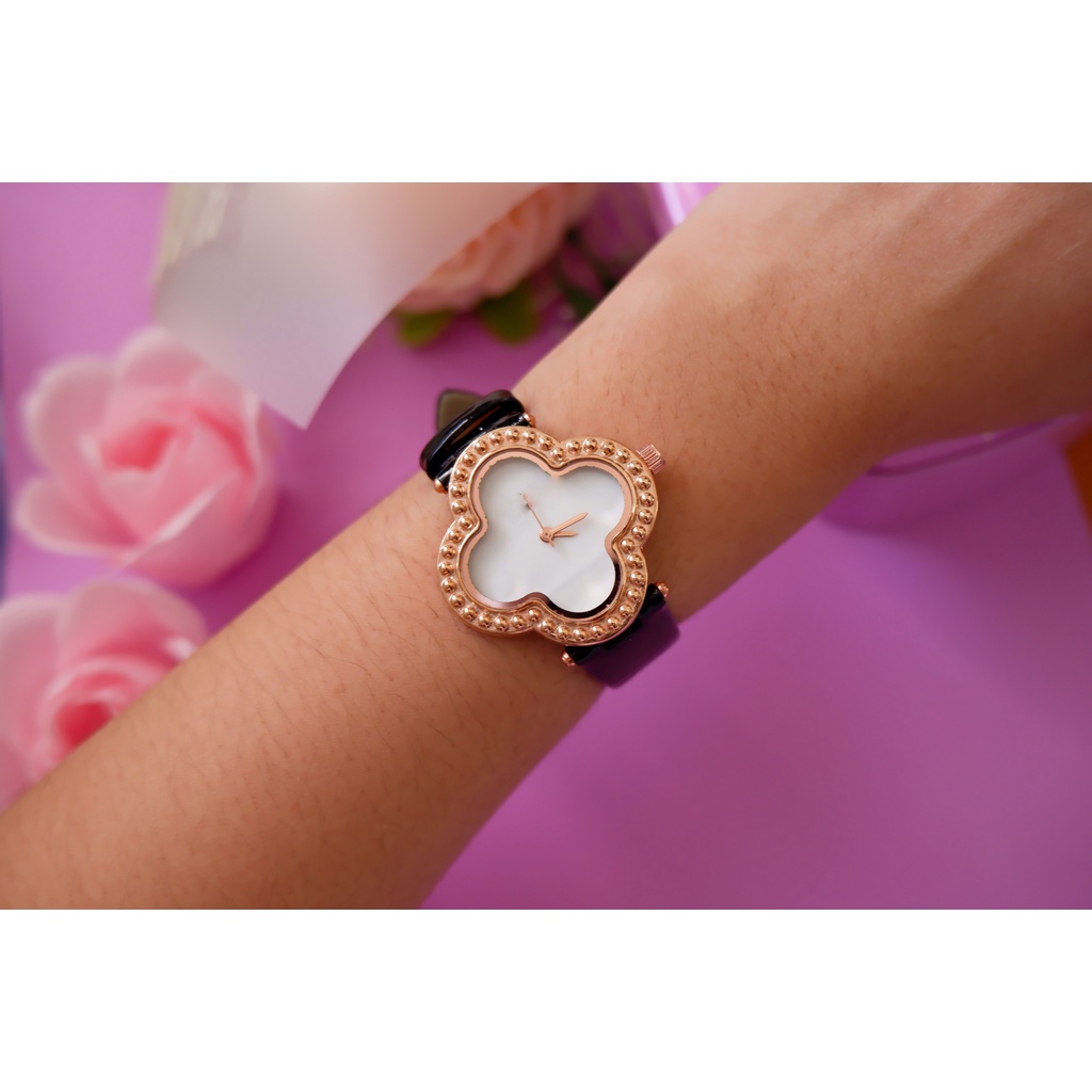 VCA Genuine Leather Women's Watch | Shopee Philippines
