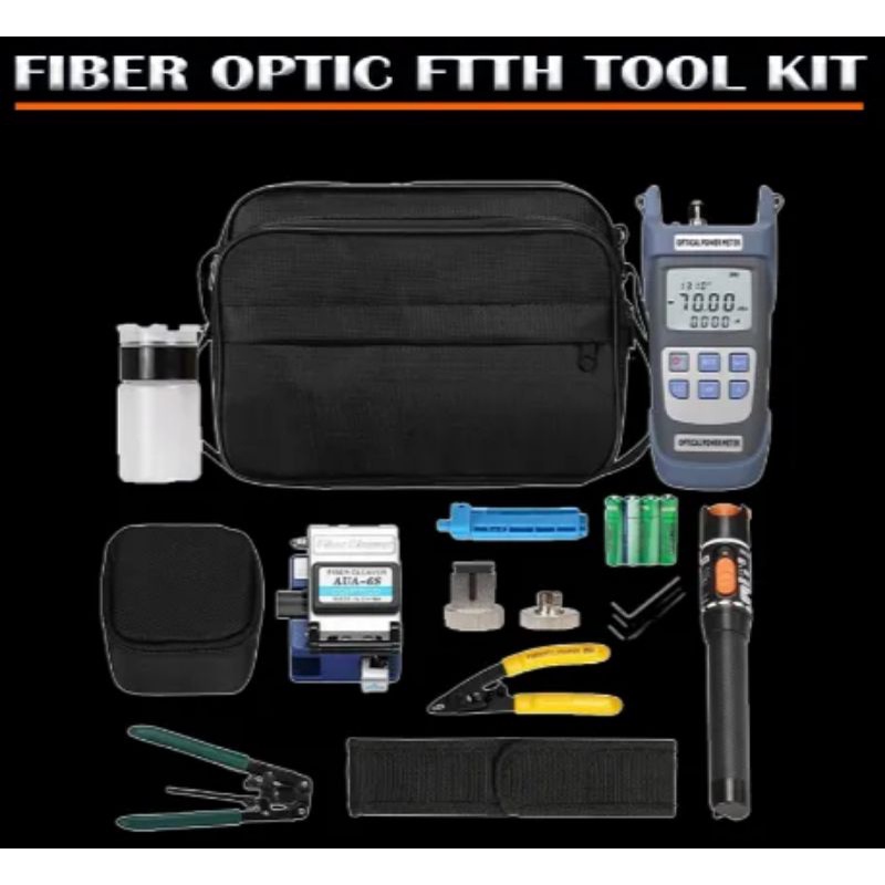 FIBER OPTIC FTTH TOOL KIT | Shopee Philippines