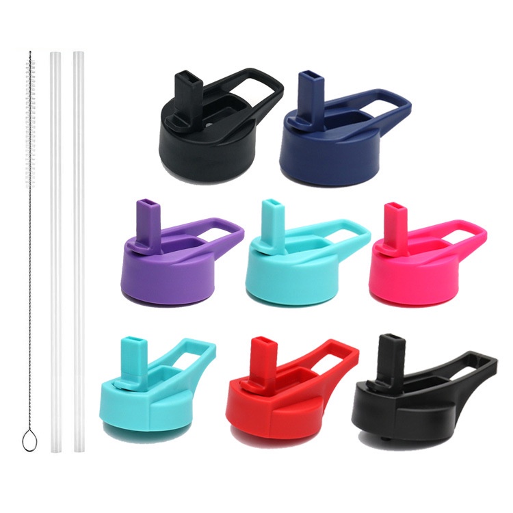 Aquaflask Lid Cap Accessories Straw Caps for 12oz-64oz Hydro Flask ...