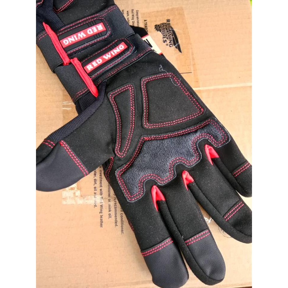 Red Wing Impact Glove Heavy Duty Model 95249 Master Elite 3M Pecos Ear ...
