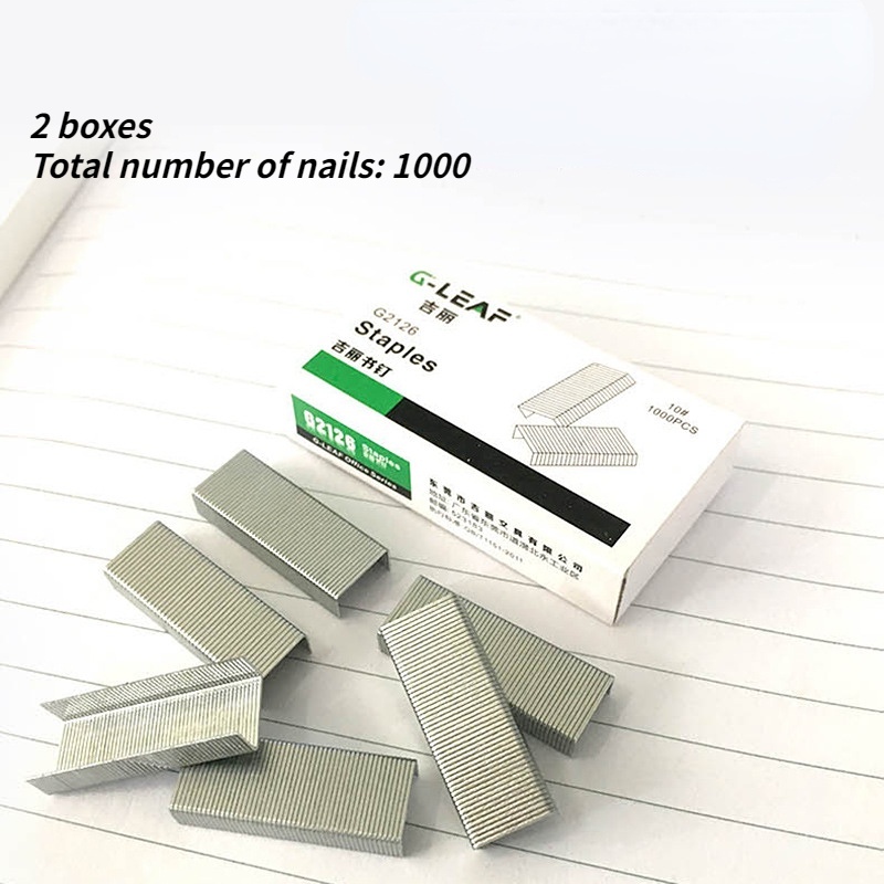 1000 Pcs Staple Wire Stapler Bullet 24/6 Size Staples for 0ffice ...