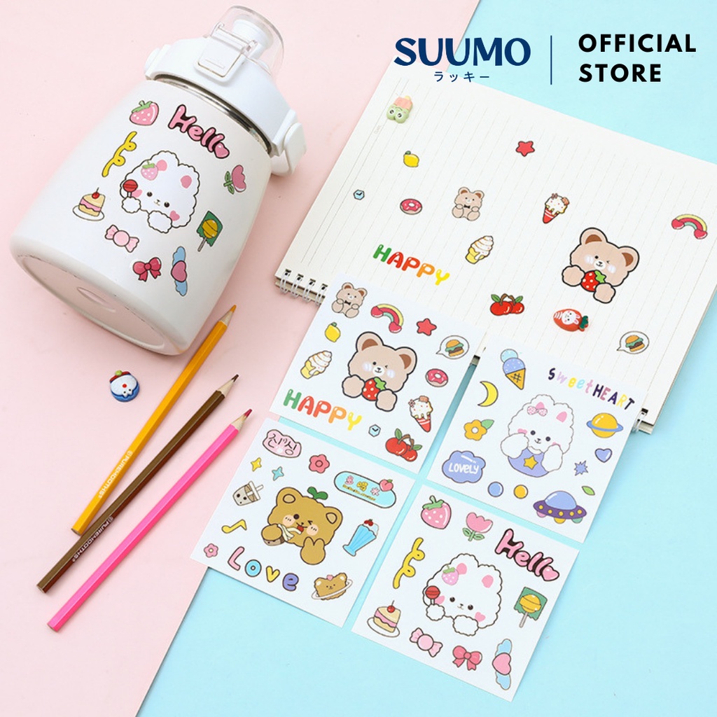 Suumo DIY Aesthetic Design Waterproof Tumbler Sticker | Shopee Philippines