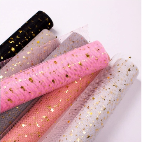 48cmx5yards | Flower Net Paper Yarn Gauze Bouquet Flower Paper DIY ...