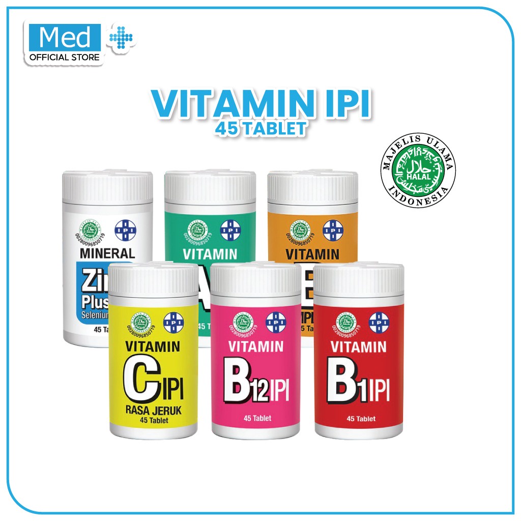 Med+ Vitamin C IPI/Vitamin B12 IPI/Vitamin B1 IPI/Vitamin B Compelx IPI ...