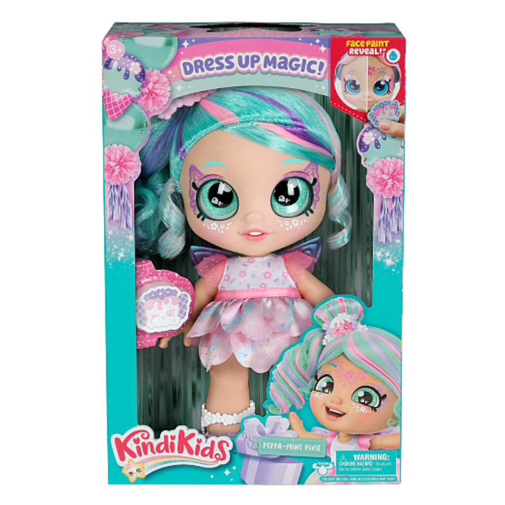 Kindi Kids S8 Dress Up Big Sister Magic Peppa-Mint Pixie Face Paint ...