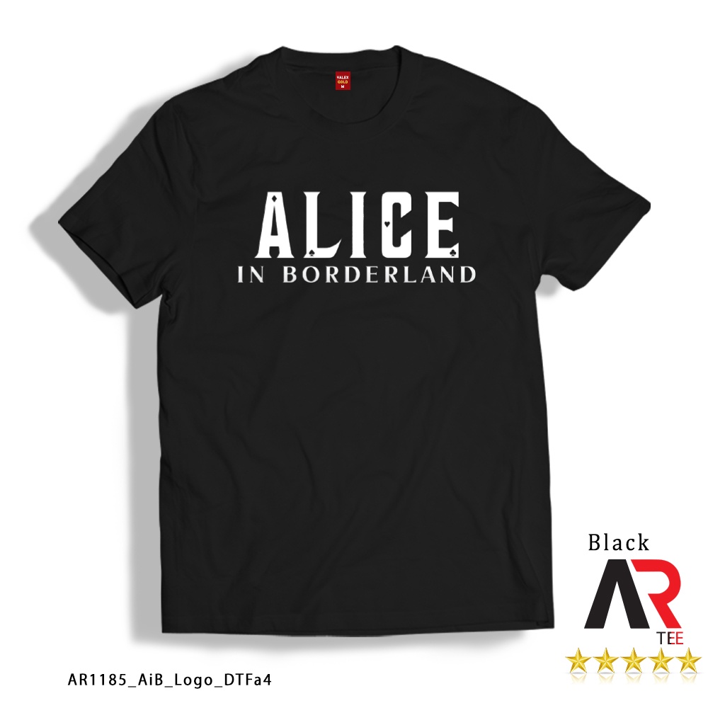 AR Tee Alice in Borderland Logo Customized Shirt Unisex T-shirt for Women and Men | Shopee ...