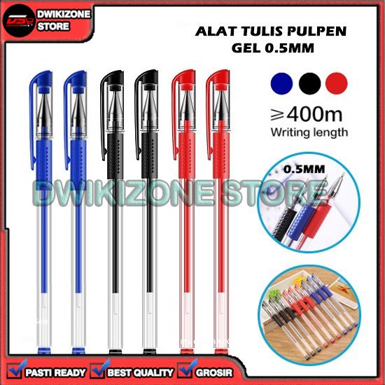 MERAH HITAM [Wholesale] Pen BALLPOINT Pen Pen Pen BALLPOINT GEL JELLY 0 ...