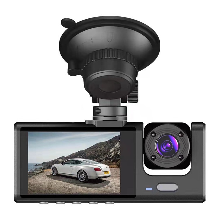 Dash Cam For Car Front And Rear Dashcam 3 Camera 1080P HD Car Recorder ...