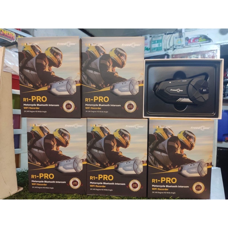 Freedconn R1 Pro bluetooth intercom | Shopee Philippines