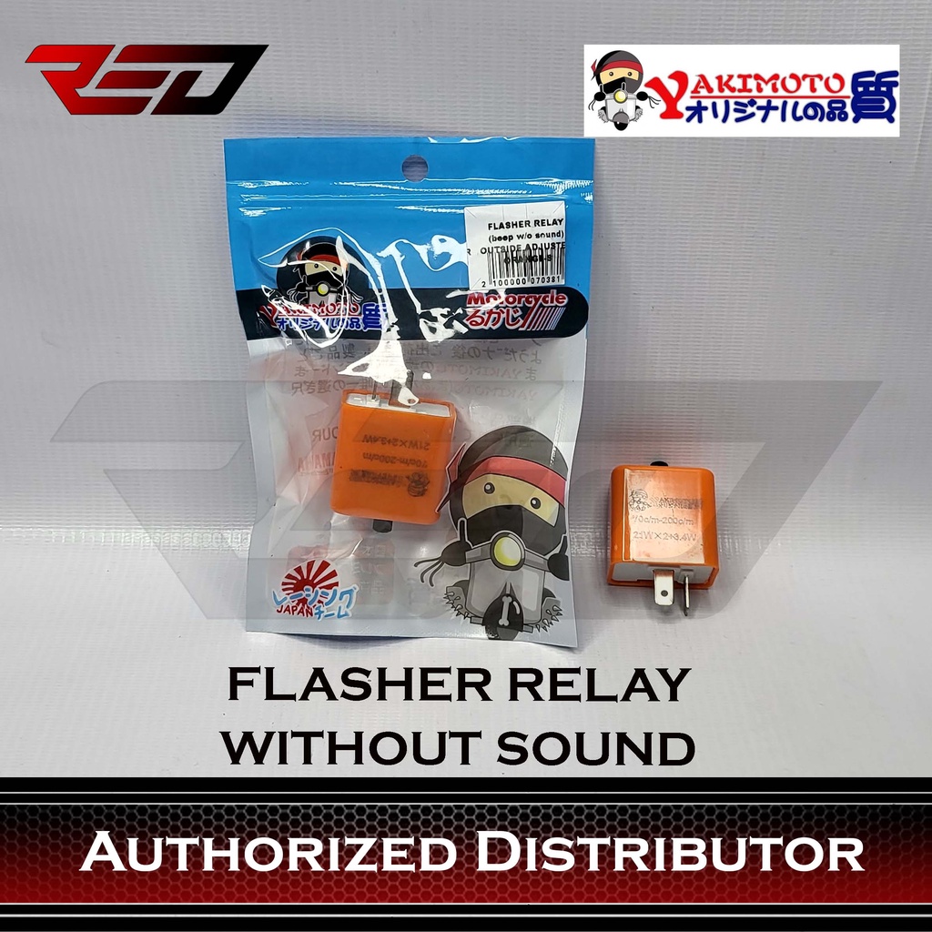Flasher Relay With and Without Sounds BRANDED With Adjuster | Shopee ...