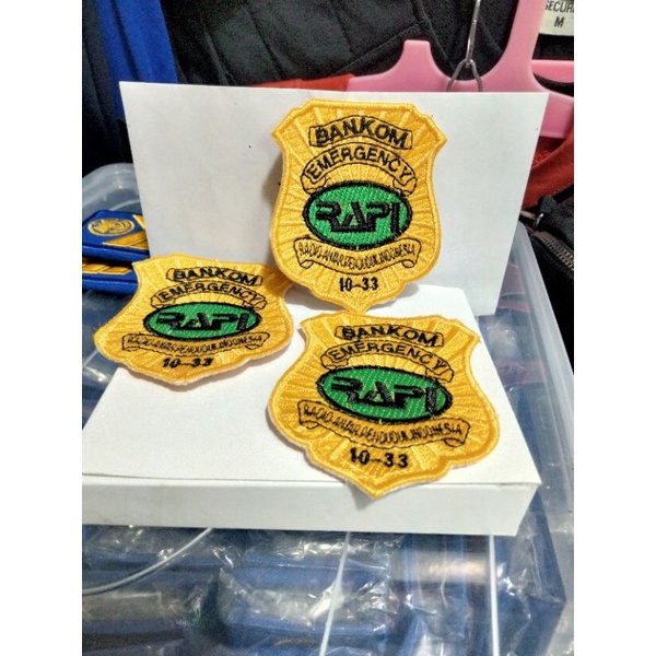 Bankom Embroidered Badge/Emblem/Logo (Rapi) | Shopee Philippines