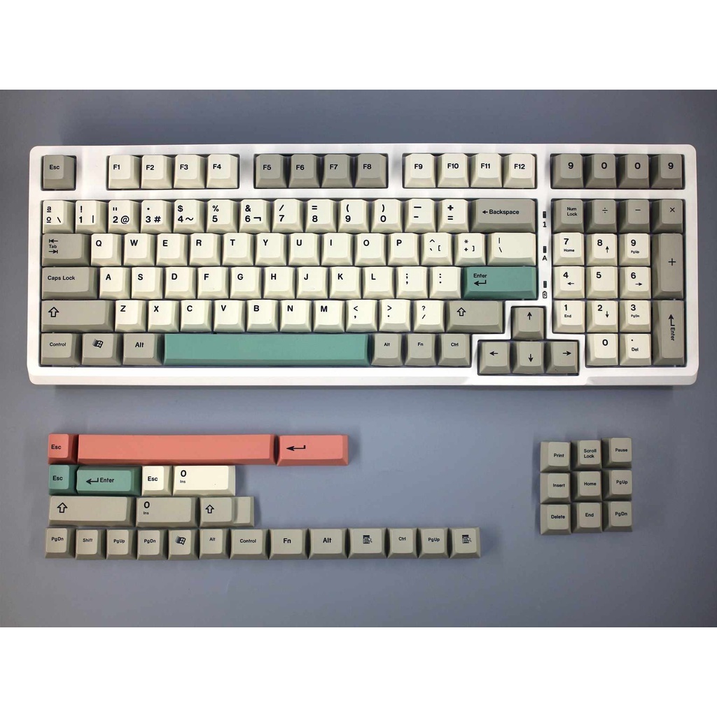 9009 Keycaps Set PBT Cherry Profile Keycap For MX Switch Mechanical ...