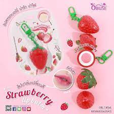 Lipman Obiux STRAWBERRY Magic LIP BALM OBUSE OB-1454 | Shopee Philippines