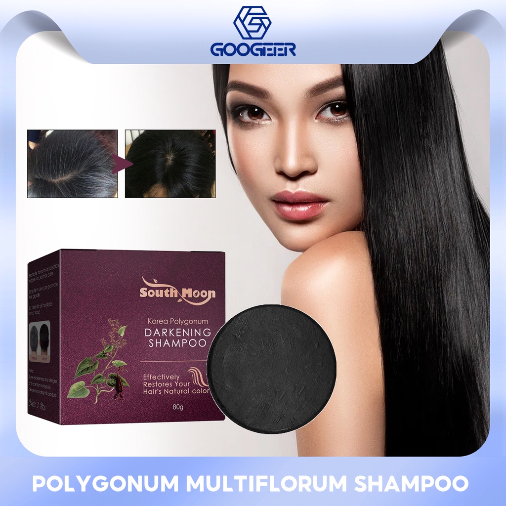 South Moon Polygonum Darkening Shampoo Soap Polygonum Essence Hair ...