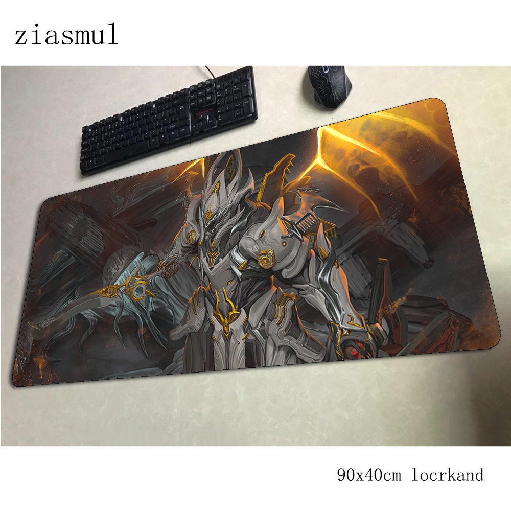 warframe mouse pad 90x40cm mousepads large best gaming mousepad gamer ...