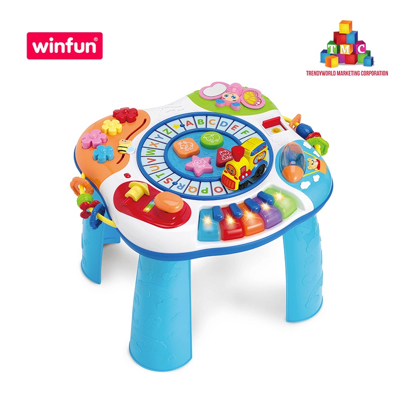 Winfun Letter Train & Piano Activity Table | Shopee Philippines