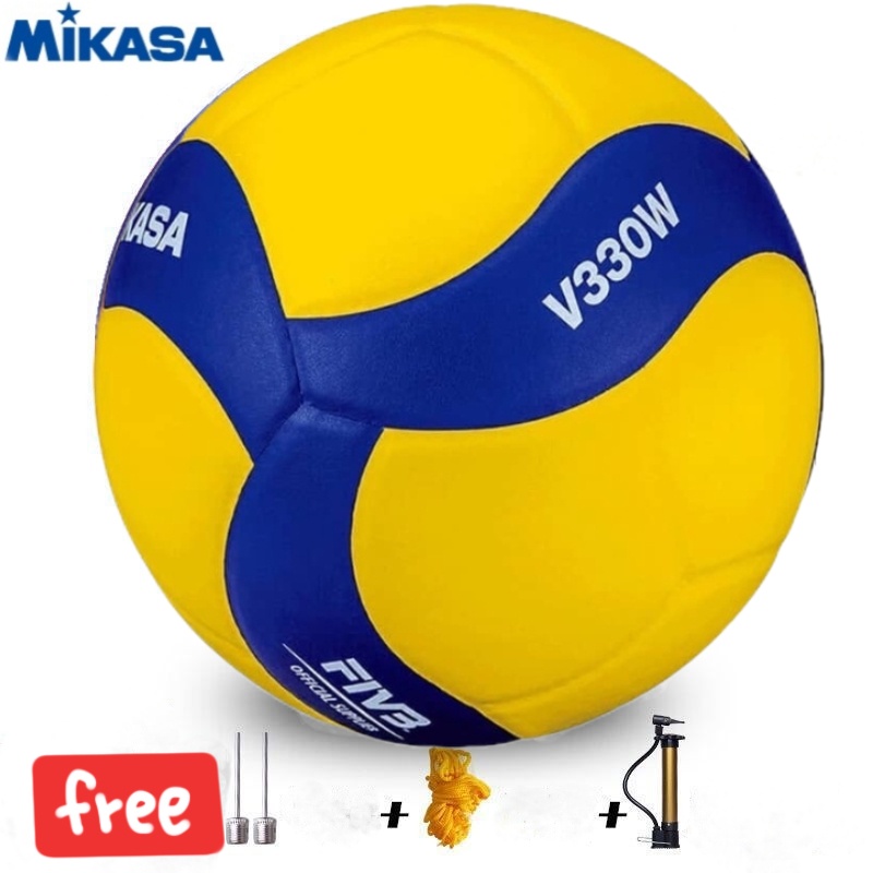 Original Mikasa V330W volleyball ball Competition Training Soft Leather ...